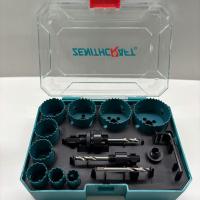 Quality 13pcs Hole Saw To Cut Stainless Steel Metal Cutting Hole Saw Bits for sale