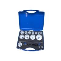 Quality 17 Piece Hole Saw Kit 64HRC-69HRC Metal Holesaw For Stainless Steel for sale
