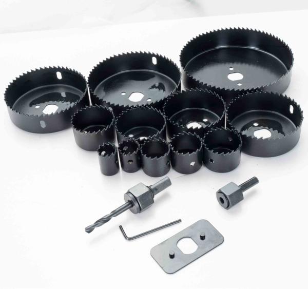 Quality 3/4"-6" Carbon Hole Saw Set 6TPI Tooth OEM 152 Mm Hole Saw Durable for sale