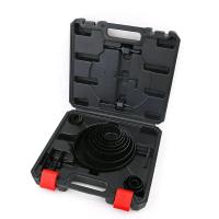 Quality 19PCs Carbon Steel Hole Saw 19mm-152mm Steel Cutting Hole Saw For Wood Drywall for sale