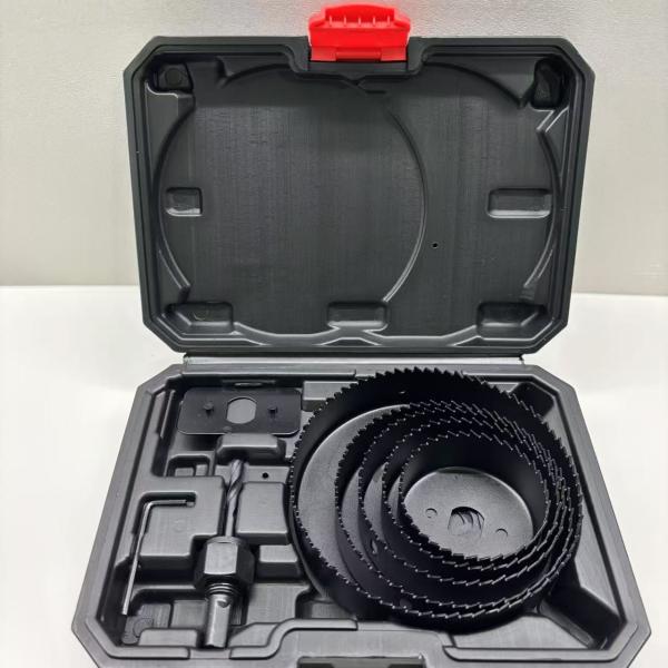 Quality Customizable Carbon Hole Saw Set 64mm-127mm Carbide Hole Saw Kit For Metal for sale