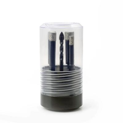 China 5PCs Porcelain Hole Cutter Tile Hole Saw Bit Hole Saw For Granite Countertop for sale