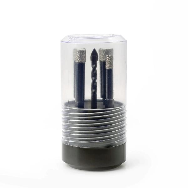 Quality 5PCs Porcelain Hole Cutter Tile Hole Saw Bit Hole Saw For Granite Countertop for sale