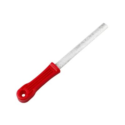 China 6 Inch Half Round File Tungsten Carbide File Silver Paint 8 Round File for sale