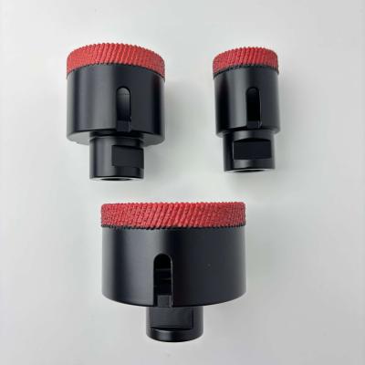 China High Wear Resistance Long Service Life Ordered Brazed Diamond Core Drill Bit with Customizable Diamond Height for Professional and DIY Use for sale