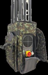 China Lightweight Backpack Jammer 6 Band Anti Drone Jammer System 915MHz for sale