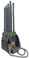 Quality 8 Band 1100MHz Backpack Jammer Lightweight Structure Portable Drone Jammer for sale