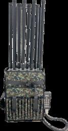 Quality Drone Defense Backpack Jammer 1300MHz Military Grade Drone Anti Jammer for sale