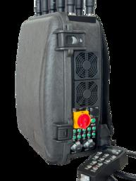 Quality Independent Backpack Drone Jammer 2000 Meters Military Drone Jammer 10 Band for sale
