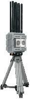 Quality Fixed Omnidirectional Drone Jammer 2000M Long Range Uav Detection Jamming System for sale
