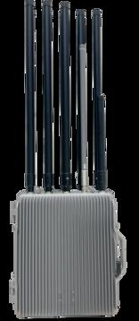 Quality 5km Range Drone Detector 360° Coverage Portable Drone Jammer 50MHz - 6GHz for sale