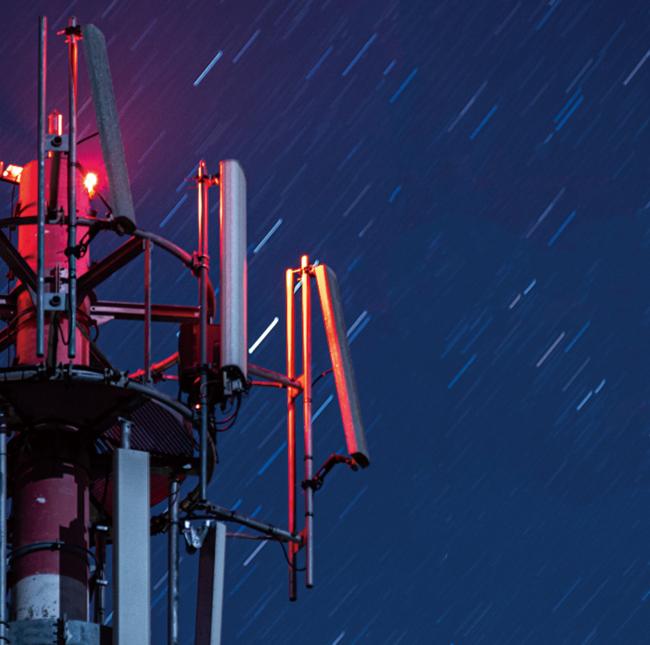 Antenna installation at cultural site