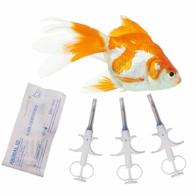 China 1.4*8mm Implant RFID Chip Anti Remove Arowana Chip 134.2KHz for sale