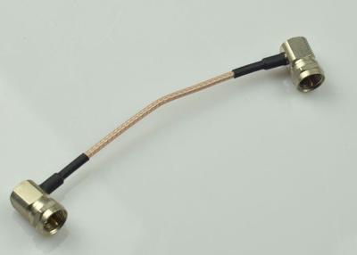 China F Male To F Male RF Coaxial Cable Assembly 1GHz Frequency For Communication Equipment for sale
