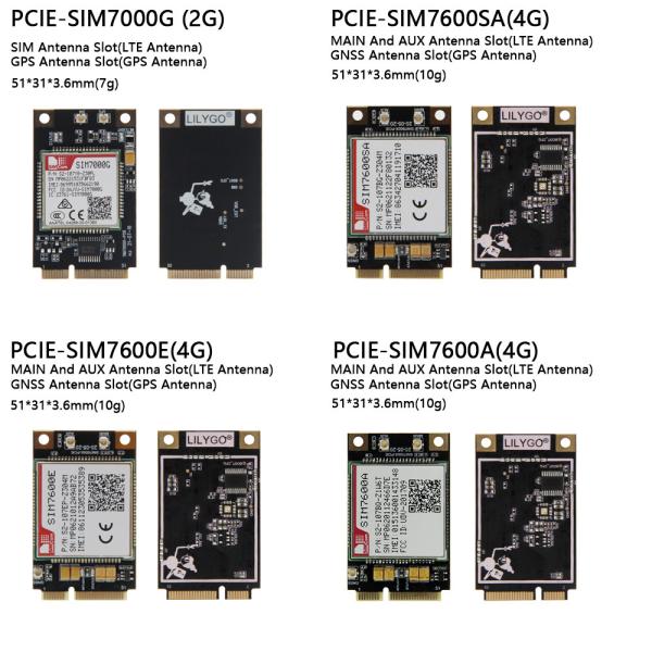 SIM7000G 무선 통신 모듈 4G BT 모듈 NB-IoT T-SIM7000G MCU32-WROVER-B