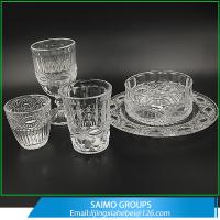 China Eco-Friendly Clear Drinking Glass Set 6-Piece 350ml Durable Handmade Glassware for sale