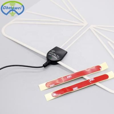 China Het algemene begrip vergrootte Binnen Digitale HDTV Antenne DVB ATSC ISDB 230MHZ 25dbi Te koop