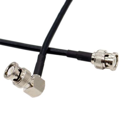 Cina Maschio coassiale di trasferimento BNC al grado maschio 3GHz di trasferimento 90 dell'antenna del cavo in vendita