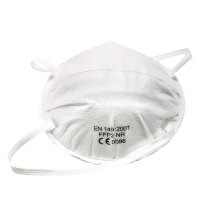 China Multi Layered Disposable Dust Mask , Cupped Face Mask Nose Bridge Design for sale