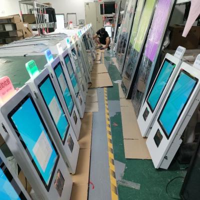 Cina 23.6 pollici Self-service Terminal Pagamento Self-service Biglietto Chiosco Self-service Chiosco con stampante in vendita