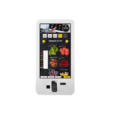 China 32'' Interactive Digital Signage , Restaurant Digital Signage With QR Code Scanner for sale