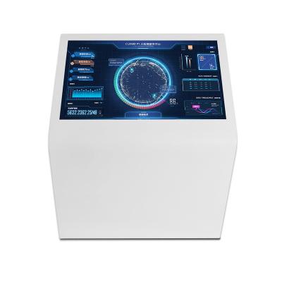 China Quiosque do tela táctil do Lcd de 65 polegadas para prova interna da poeira da cor de 4k Hd a vária à venda