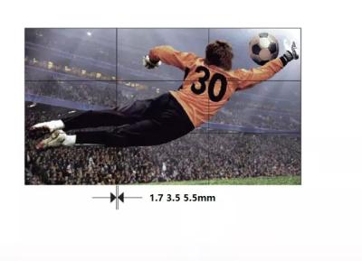 China Big Screen LCD Video Wall 4k Full HD , Vertical Interactive 3x1 Video Wall for sale