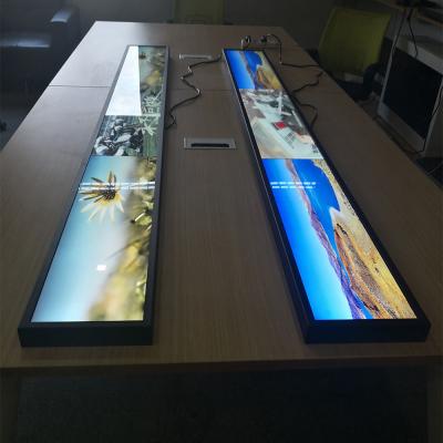 China Exposição ultra largamente esticada do Lcd da barra 38,5 polegadas para o jogo da propaganda comercial à venda