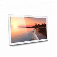 China Wall Mount Lcd Advertising Screen , Rounded Rectangle Digital Display Board for sale