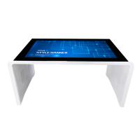 China Android 11 RJ45 LCD Interactive Touch Screen Table for sale