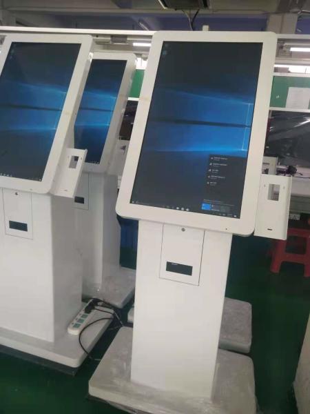 chiosco LCD del touch screen di 300cd/m2 19in con la macchina fiscale di posizione