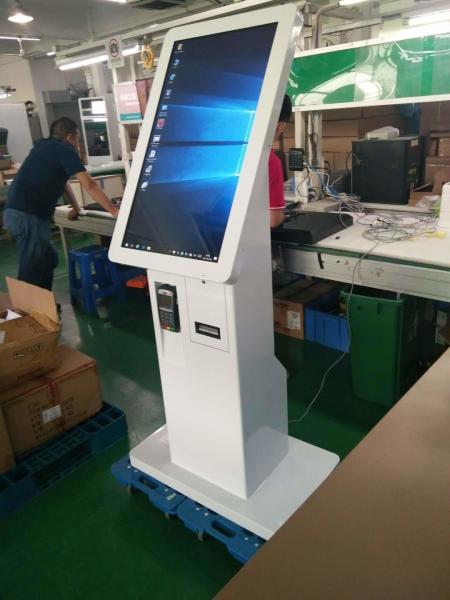 chiosco LCD del touch screen di 300cd/m2 19in con la macchina fiscale di posizione
