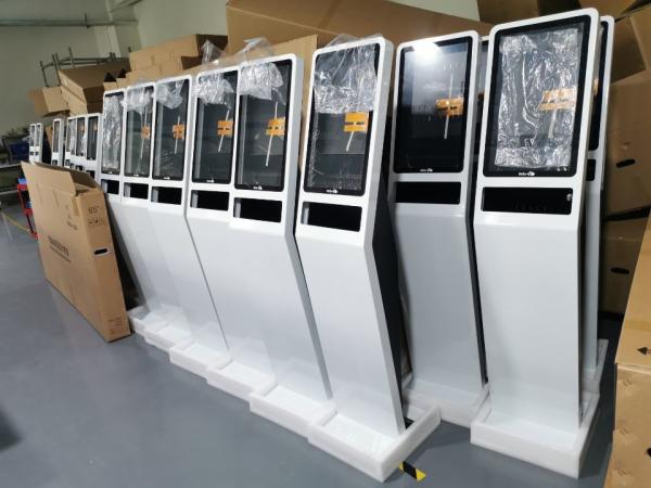 chiosco LCD del touch screen di 300cd/m2 19in con la macchina fiscale di posizione