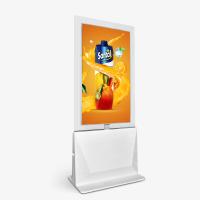 China RTC Clock Double Sided Digital Signage Interactive Touch 55in for sale