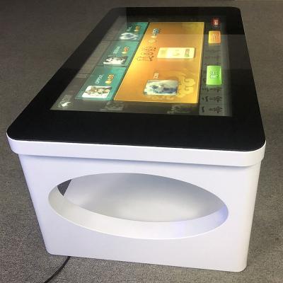 China 240V 43 inch LCD touchscreen tafel binnen aangepast multi functie Te koop