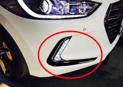 China OE Fog Lamp Frame with Drl Daytime Running Lights for Hyundai 2016 Elantra Avante for sale