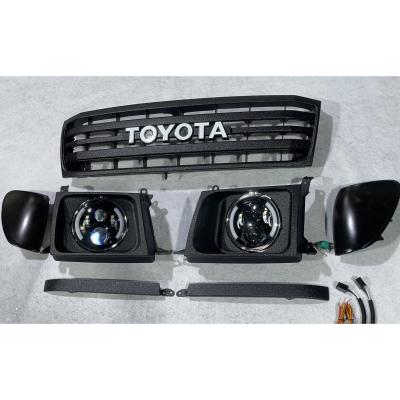 China 5311160070 Toyota Land 80 Front Grille Cover Auto Grille For Decoration And Protection Black/White/Chrome for sale