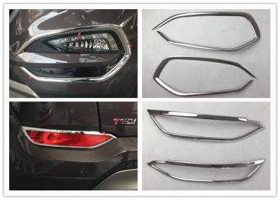 Cina ABS Cromato Bezel Lampada di nebbia per Hyundai Tucson IX35 2015 Cornice di nebbia in vendita