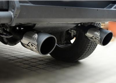 China JEEP Wrangler 2007 - 2017 JK Metal Mulisha Black Ceramic 5" Dual Split Exhaust for sale