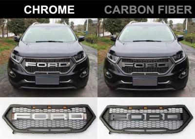 China Parrilla del frente del estilo del rapaz de las parrillas del coche con la luz del LED para el borde 2015 2017 de Ford en venta