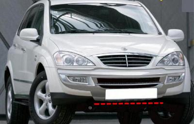Protetor dianteiro de Ssangyong Kyron, tampa abundante personalizada do ABS durável