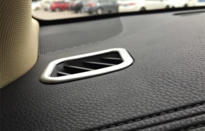 Cina Highlander Kluger 2014 2015 Auto Interior Trim Guarnish, Cornice di uscita di vento in cromo in vendita
