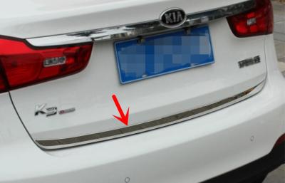 中国 バックドア ガーナッシュ ステンレス スチール オート トリム パーツ キア K3 2013 2015 販売のため