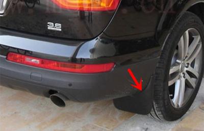 Plastic Car Splash Guard , OEM Style Splash Guard Mud Flaps For Audi Q7 2010 2011