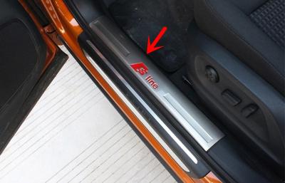 China Audi 2012 Q3 Leuchten Innenraum Türschwelle Platten, Autotürpedal zu verkaufen