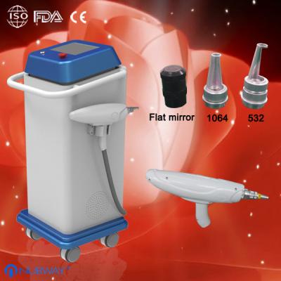 China 3 probes strong powerful q-switched tattoo removal laser machine,the best price for sale