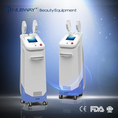 China Nubway 3 in 1 beauty equipment E light IPL SHR hair removal machine with ipl laser for skin rejuvenation wrinkle removal for sale