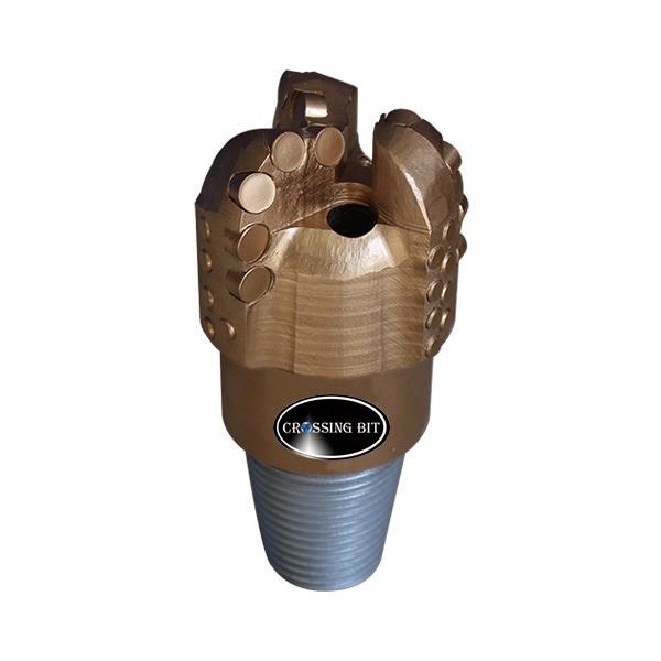 Quality 3 Blades Pdc Drag Bit With Steel Body For Water Well Drilling for sale