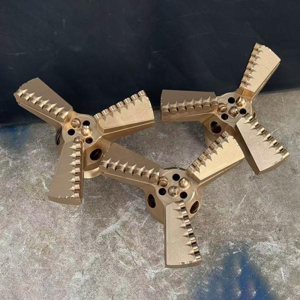 Quality 9 7/8”3 Blades PDC Diamond Bit PDC Drag Bit for Bore Hole Drilling for sale