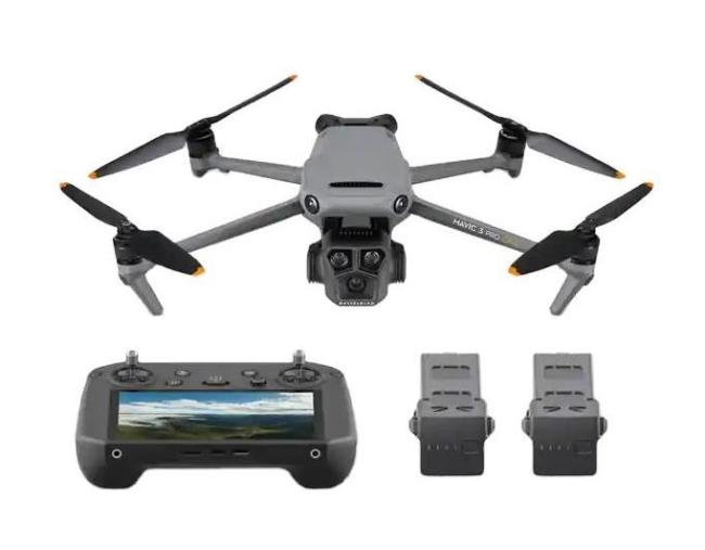 Mavic 3 Pro drone capturing aerial footage